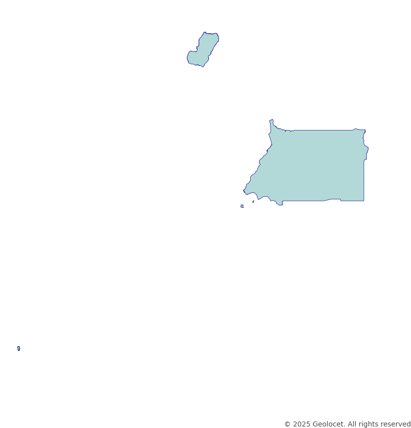 Equatorial Guinea Region-Level Boundary - Downloadable GIS Data – Geolocet