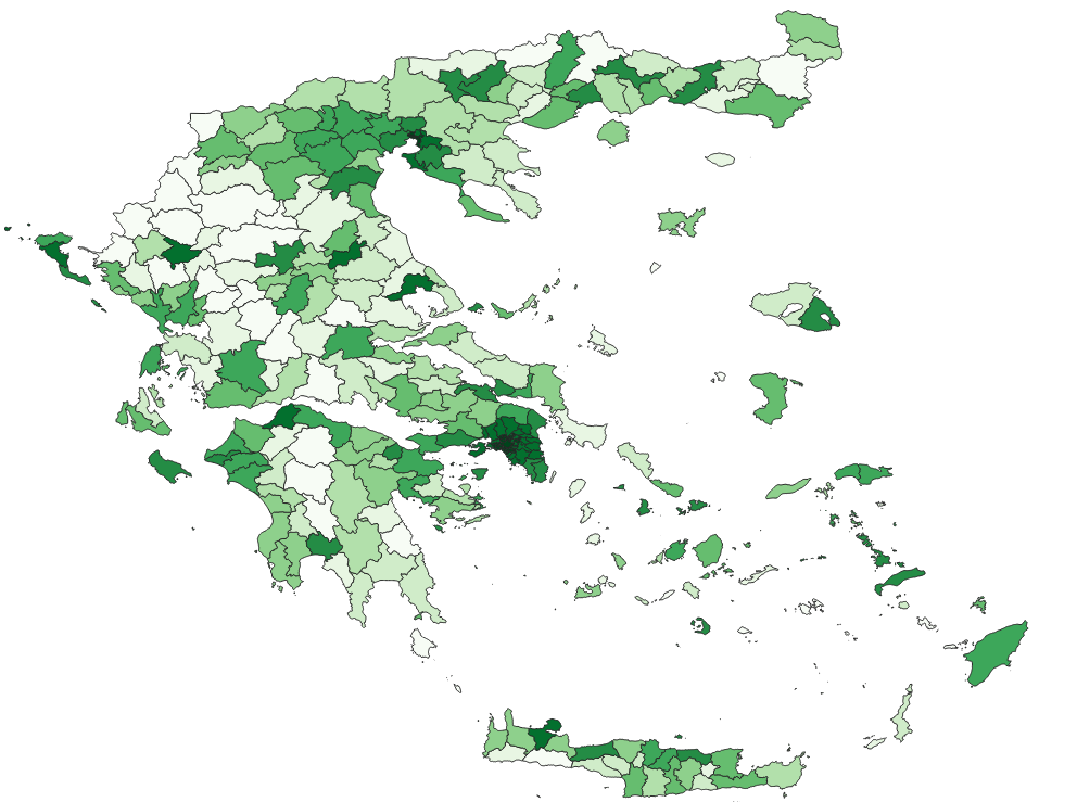 Comprehensive Geodemographic & Geospatial Data for Greece - Municipal ...