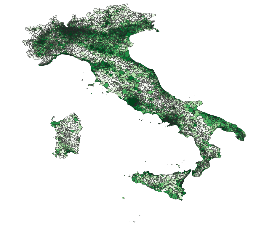 Comprehensive Geodemographic & Geospatial Data for Italy - Municipal ...