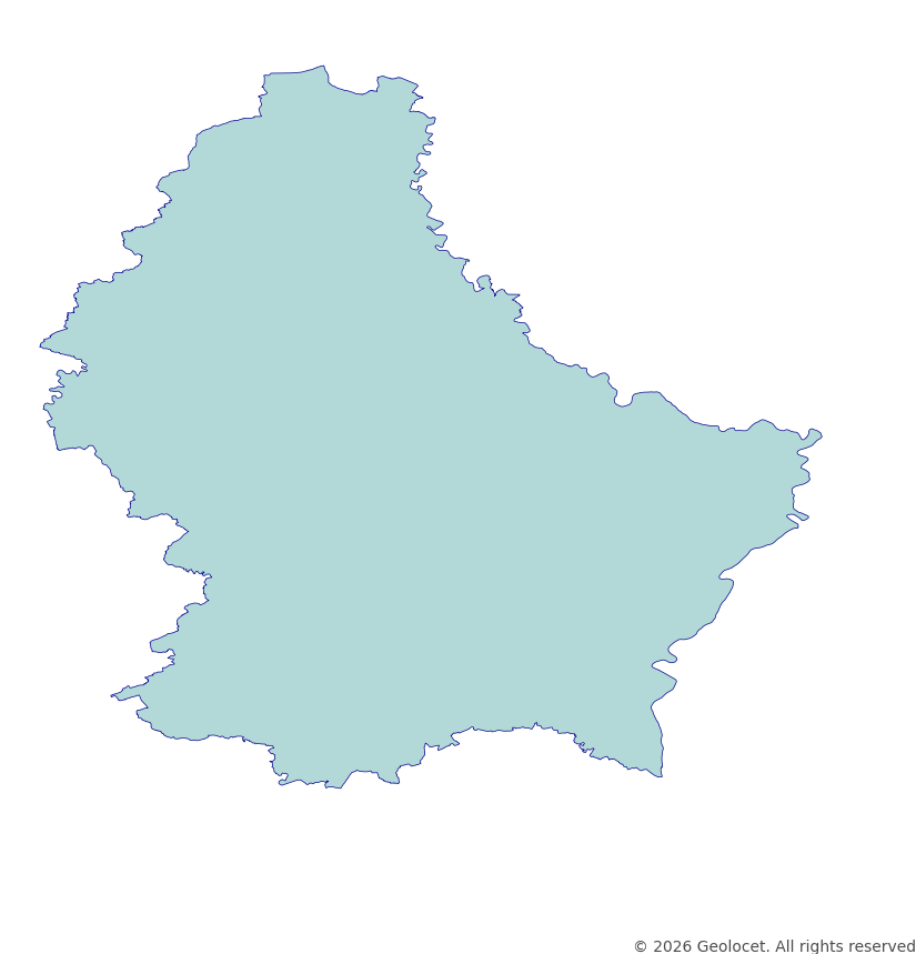 Luxembourg All-in-One Administrative GIS Boundaries + Population – Geolocet
