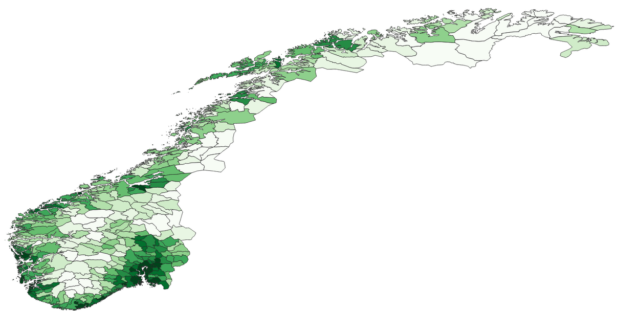 Comprehensive Geodemographic & Geospatial Data for Norway - Municipal ...