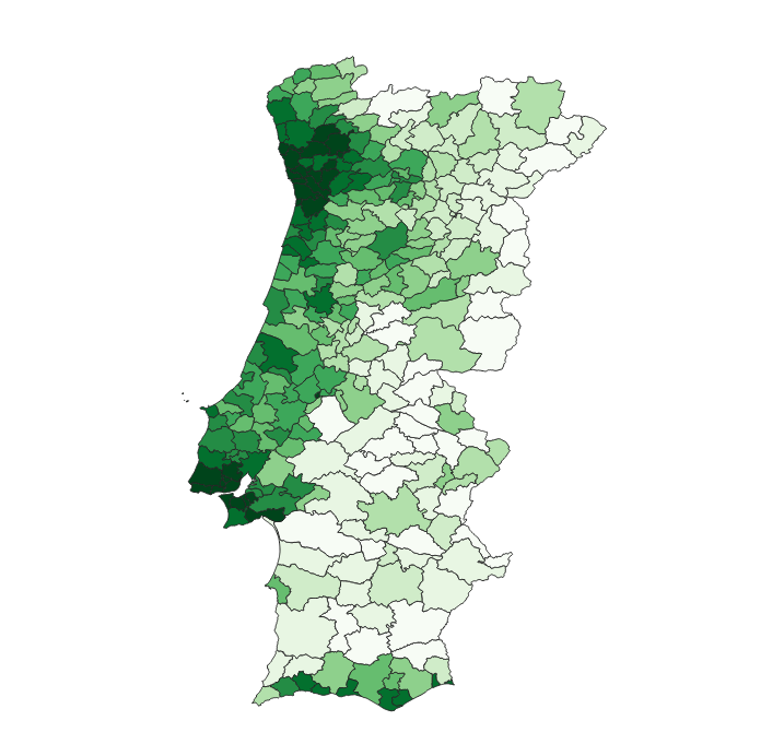 Comprehensive Geodemographic & Geospatial Data for Portugal - Municipal ...