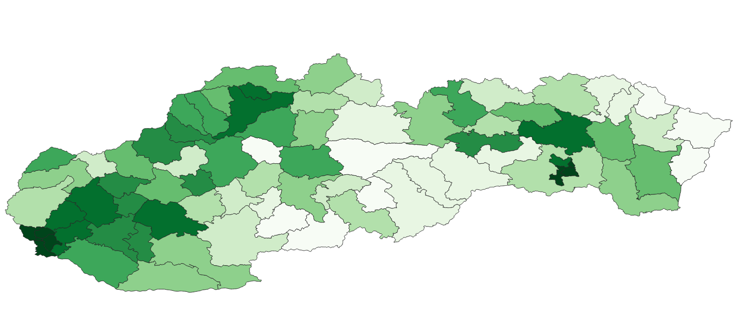 Comprehensive Geodemographic & Geospatial Data for Slovakia - Municipal ...