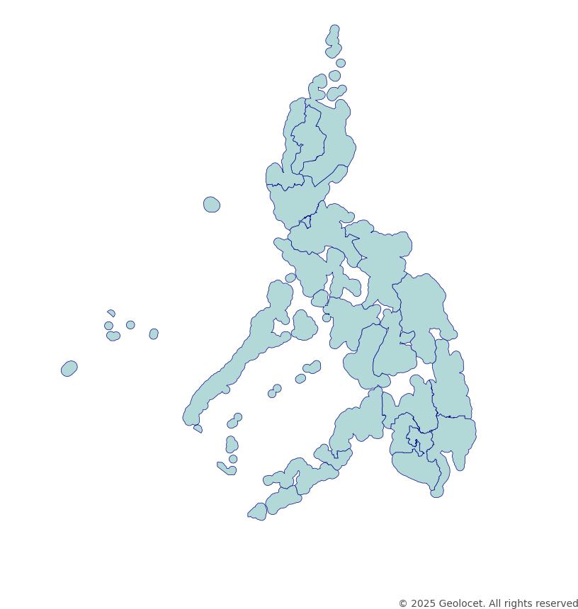 Philippines Region-Level Polygons - Downloadable GIS Data – Geolocet
